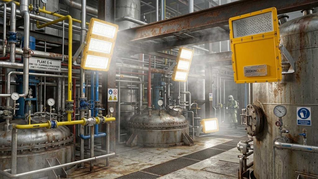 Class 1 Div 1 LED Lighting for Hazardous Areas | SEEKINGLED