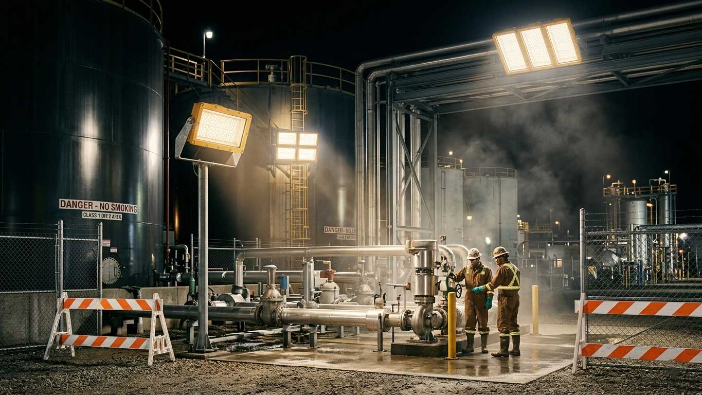 Class 1 Div 2 LED Lighting for Hazardous Areas | SEEKINGLED