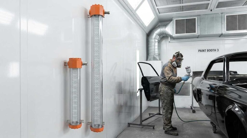 Explosion Proof Paint Booth Lighting - Safety Guide | SEEKINGLED