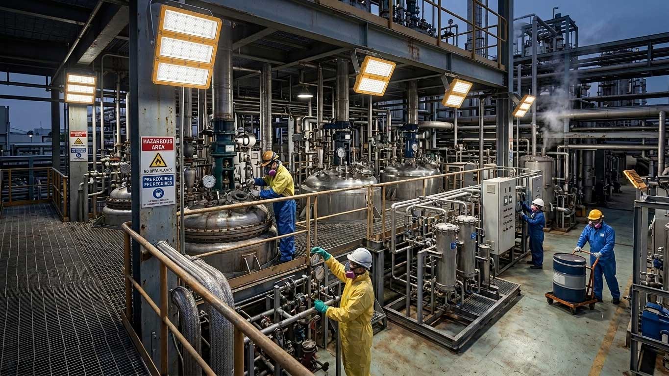 What Is ATEX Certified Lighting - Hazardous Area Guide | SEEKINGLED